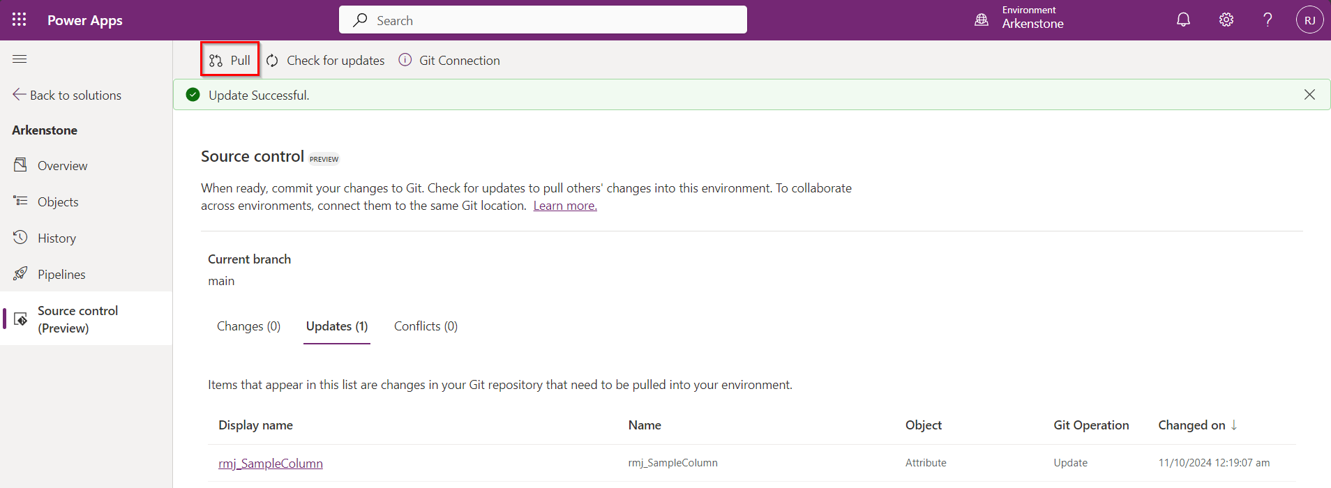 Dataverse Git Integration (Preview) First Look | ryanjames.dev